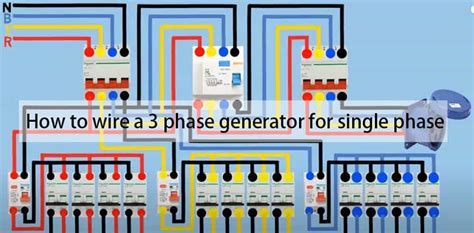 How To Wire A 3 Phase Generator For Single Phase Bison