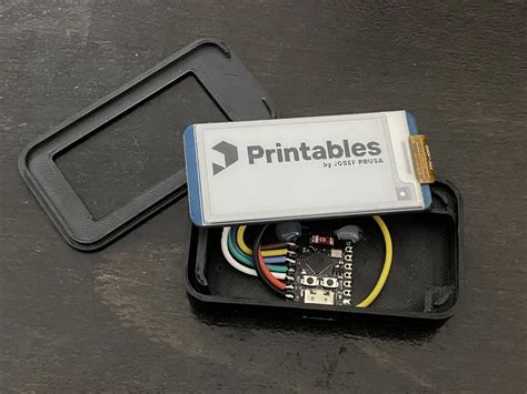 Esp32 C3 Super Mini Waveshare E Paper Hat 213 By Maggoh Makerworld