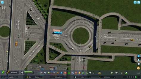 Roundabout Exiting Into 3 Lane Not Using 3rd Lane Paradox Interactive