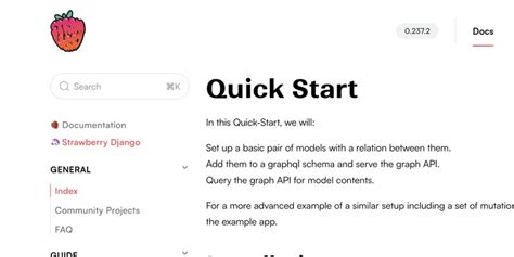 Strawberry Graphql On Linkedin Exciting News Strawberry Django Docs