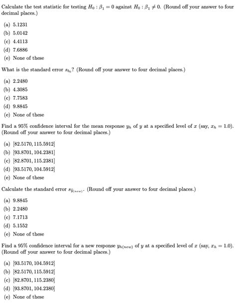 Solved In A Simple Linear Regression Analysis A Random Chegg Com