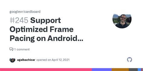 Support Optimized Frame Pacing On Android Devices With Unity Issue