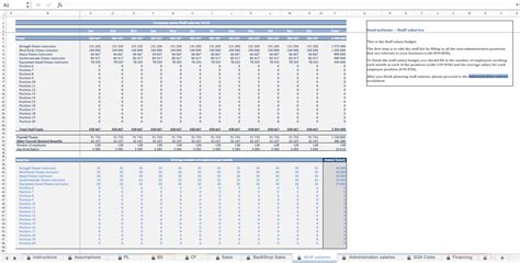 Gym Budgeting Excel Template Eloquens