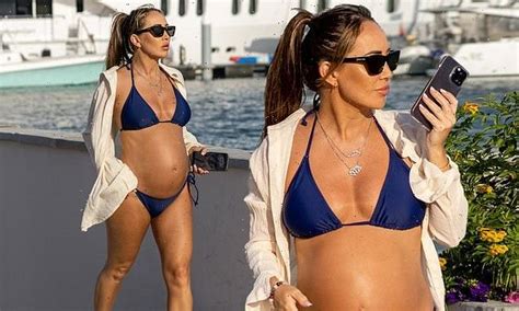 Pregnant Lauryn Goodman Shows Off Her Baby Bump In Dubai Hot Lifestyle News
