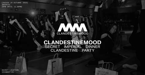 Clandestine Mood La Comunidad De Sporty Parties Secretas