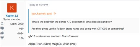 AMD RDNA Radeon GPUs Are Codenamed After Transformers Alpha Trion Ultra Magnus Orion Pax