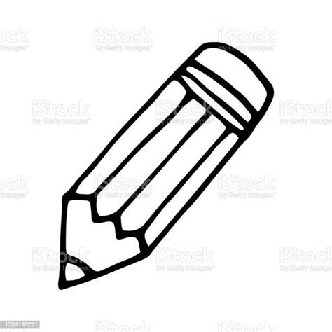 낙서 비즈니스 세트에서 펜의 단일 요소 카드 포스터 스티커 및 전문 디자인을위한 손으로 그린 벡터 일러스트 레이션 검은색에 대한 스톡 벡터 아트 및 기타 이미지 Istock