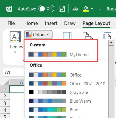 How To Change Theme Colors In Excel Step By Step