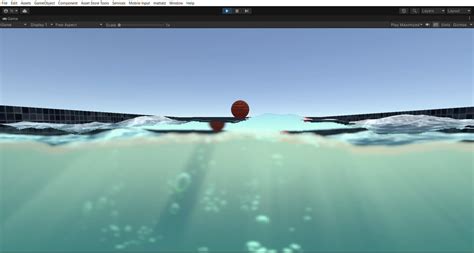 dynamic underwater bubbles and sun shafts for new ocean system r unity3d