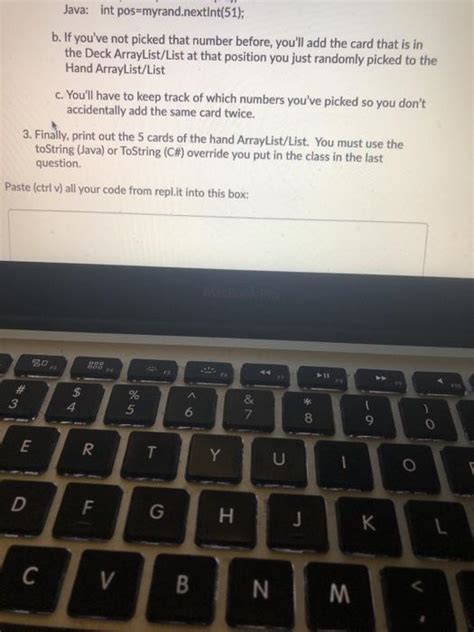 Solved 1 Create An Arraylist Java Or List C Called