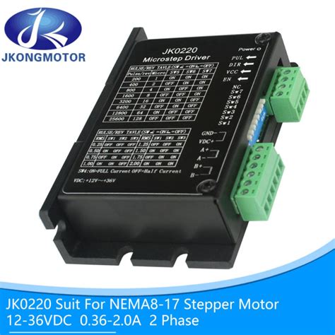 2 Phase Stepper Motor Driver Suit For Nema 8 Nema Grandado