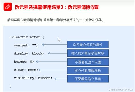 伪元素使用场景伪元素的应用场景 Csdn博客