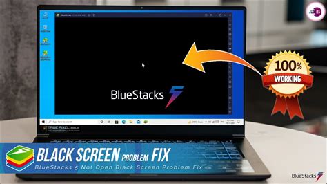 How To Fix Bluestacks 5 Black Screen Problem Youtube