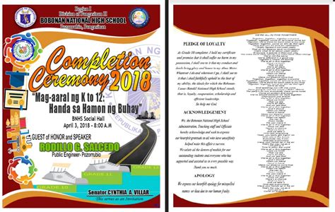 Graduation Ball Program Flow Philippines At Vicki Burns Blog