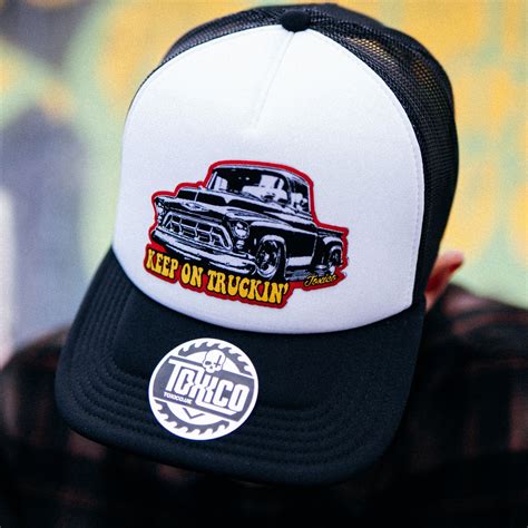 Keep On Truckin Trucker Hat Toxico Clothing