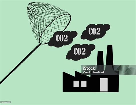 Carbon Dioxide Capture Technology Illustration Stock Illustration Download Image Now Geology