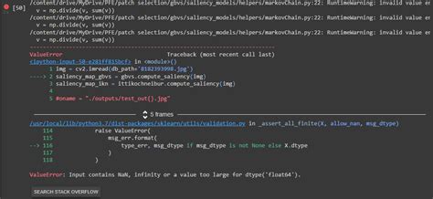 Valueerror Input Contains Nan Infinity Or A Value Too Large For Dtypefloat64 · Issue 9
