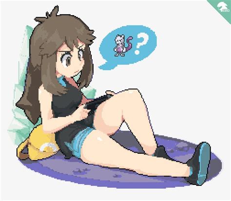 Green And Mewtwo Pokemon And More Drawn By Geoexe Danbooru