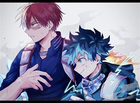 Shoto And Deku Boku No Hero Academia Fã Art 43366568 Fanpop