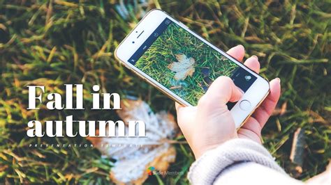 Simple PowerPoint Templates Fall In Autumn