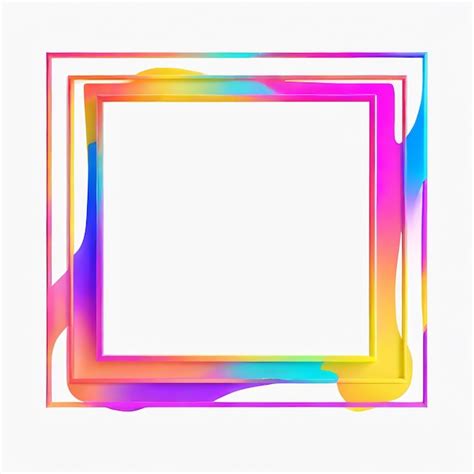 Premium Photo Chic Sleek Whimsical Square Frames