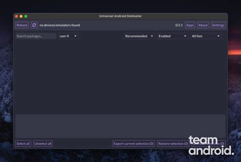 Download Universal Android Debloater Gui Remove Bloatware