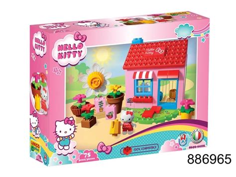 Unico Plus Stavebnice Hello Kitty Unico Hello Kitty 75741 DomeČek