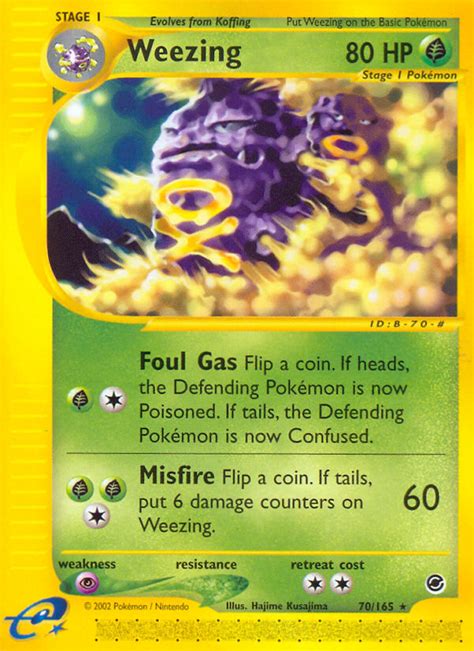 Weezing Price And Card Details — Expedition Base Set Tcg Stacked