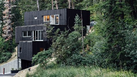 Chris Price S Black TreeHaus Staggers Down Wooded Hill In Utah
