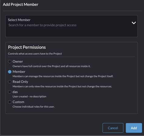 add project member permissions card gradient border is clipped · issue