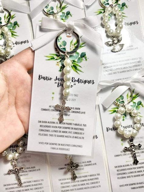 Recuerdos De Rosarios Para Difuntos