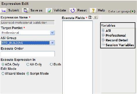 Example Expression Script