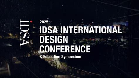 Wdo Idsa International Design Conference And Education Symposium