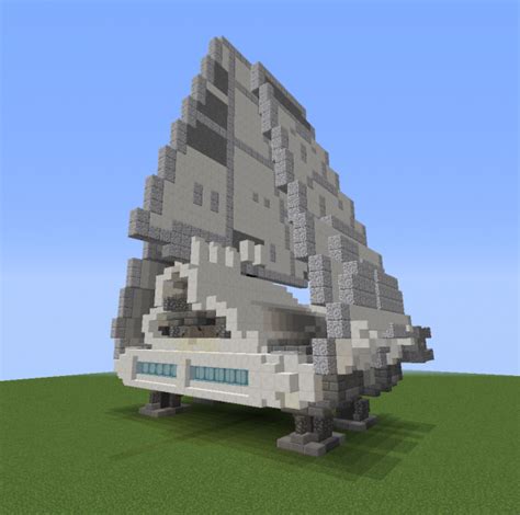 Empire Lambda Class Shuttle Blueprints For Minecraft Houses Castles