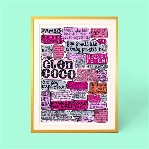 Why Cant We All Just Get Along Mean Girls Quote