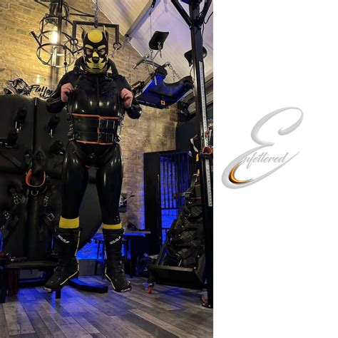 Enfettered Leather Bondage Belt Suspension Harness Enfettered