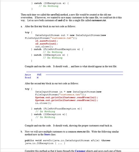 Ece25100 Object Oriented Programming Lab 7 File Io