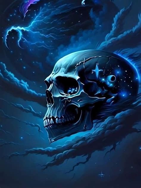 Pin By Ay On 你创建的 Pin 图 Skull Artwork Illustrations Black Skulls