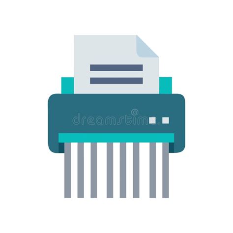 Document Shredder Icon For Privacy Stock Vector Illustration Of Privacy Graphic 351939295
