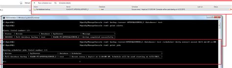 ApexSQL Backup CLI Examples