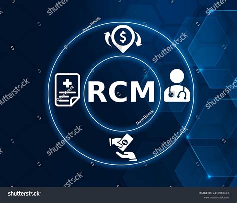 Rcm Acronym Revenue Cycle Management Financial Stock Illustration 2435018423 Shutterstock