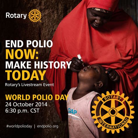 End Polio Now Big Polio Announcement Rotary International Will Be