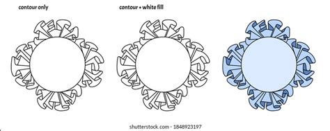 Set Cute Round Frame Templates Textile Stock Vector Royalty Free 1848923197 Shutterstock
