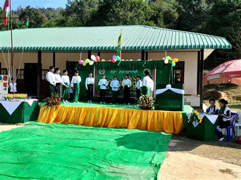 ဟိုမိန်းမြို့၊ အ မ က မူလွန် ပန်သပြေကျောင်းတွင် ၂၀၂၃ ၂၀၂၄ ပညာသင်နှစ် ပညာရေးစုံညီပွဲတော်နှင့်ပညာရည