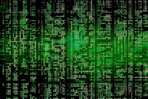 Premium Ai Image Continuous Binary Information Technology Loop