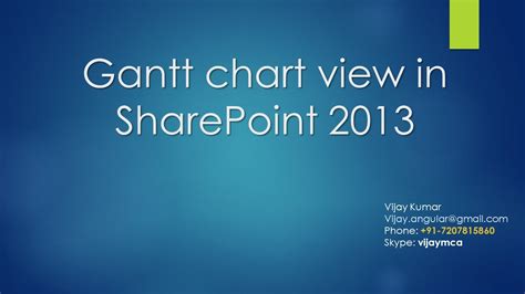 Gantt Chart In Sharepoint Online Ponasa