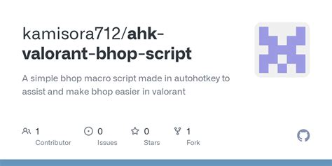 Github Kamisora712ahk Valorant Bhop Script A Simple Bhop Macro