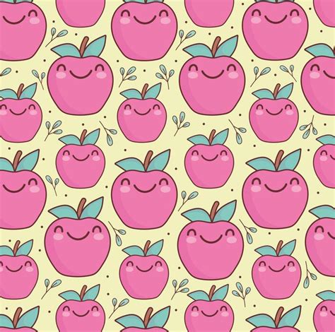 Kawaii Apple Vector Art Icons And Graphics For Free Download