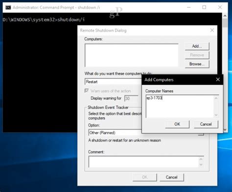 How To Remotely Shutdown Aother Windows Computer With Command Prompt