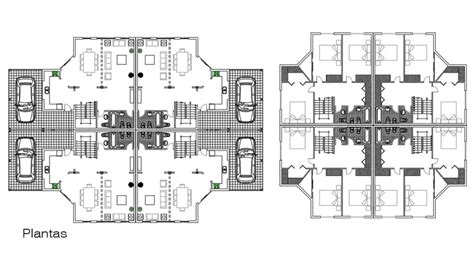 Autocad 2d Dwg Drawing File Has The Duplex House Plan Download The Autocad Dwg Drawing File